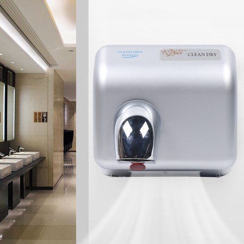 2300W Super Powerful Wall Mounted Automatic Hand Dryer AU Plug 220V ...
