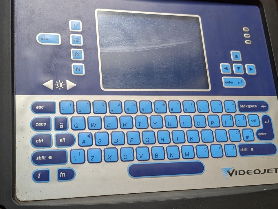 VideoJet 399030 Model 1210 Ink Jet Coding Machine Printer w Components ...