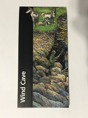Wind Cave National Park Unigrid Brochure Map NEWEST VERSION NPS South ...
