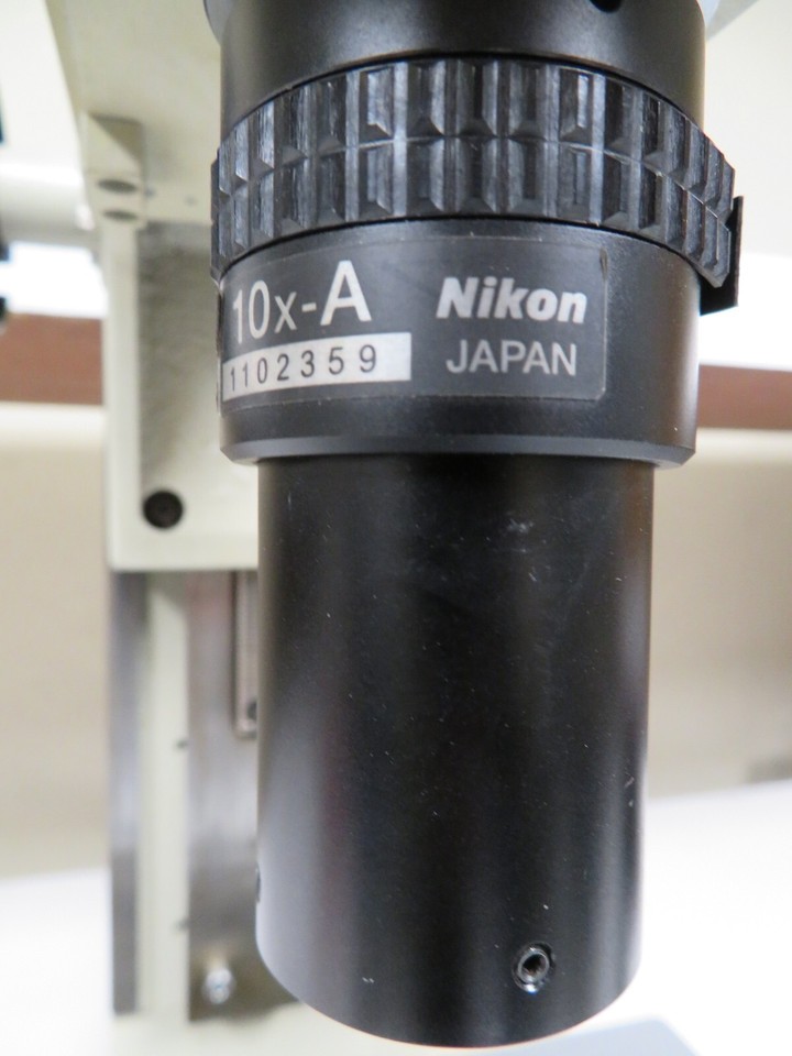 Nikon Measurescope 10 Toolmakers Microscope 10x Lens 10x Eyepiece | eBay