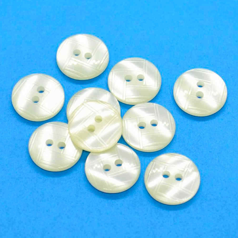 PEARLESCENT WHITE 2 HOLE SHIRT BUTTONS Sizes 11.5mm and 13mm | eBay UK