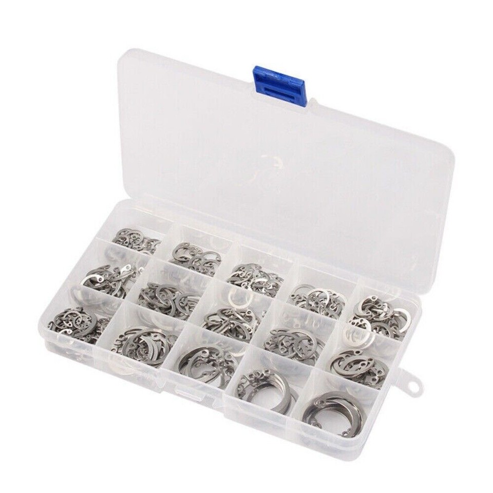 270x Circlip Set internal Circlips snap Ring assortment set retaining ...