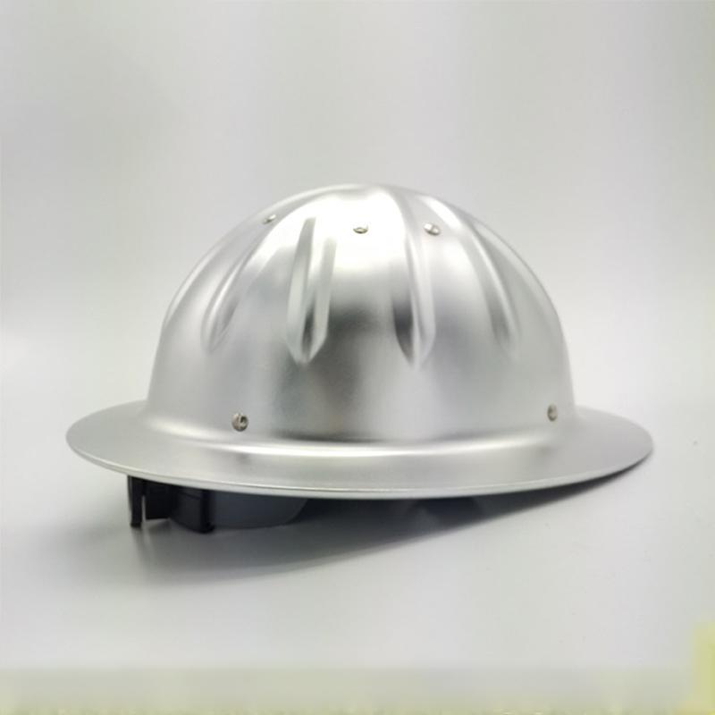 Full Brim Construction Hard Cap Protection Hardness Aluminum Hat | eBay