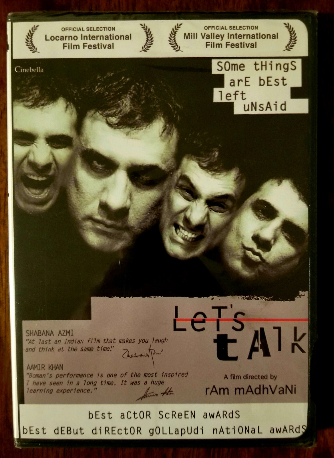 LET'S TALK - DVD (2002) Boman Irani / Director Ram MadhVani / Brand New ...
