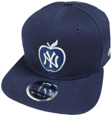 New Era New York Yankees Navy Apple MLB Snapback Cap 9Fifty Limited ...