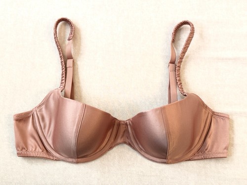NEW J.Crew JCrew Warm Cedar Dusty Pink Silky Satin Lingerie Balconette ...
