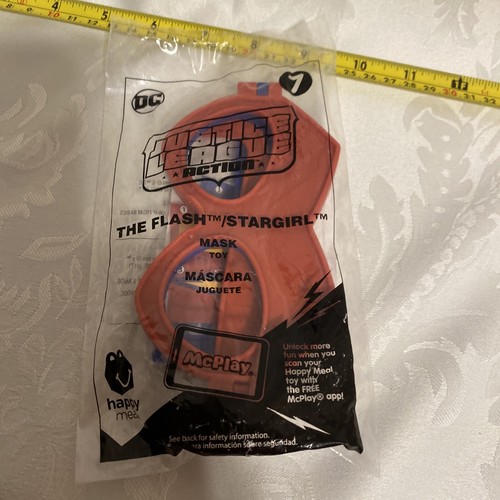 McDonald's Happy Meal Toy #7 Justice League Action The Flash/Stargirl ...