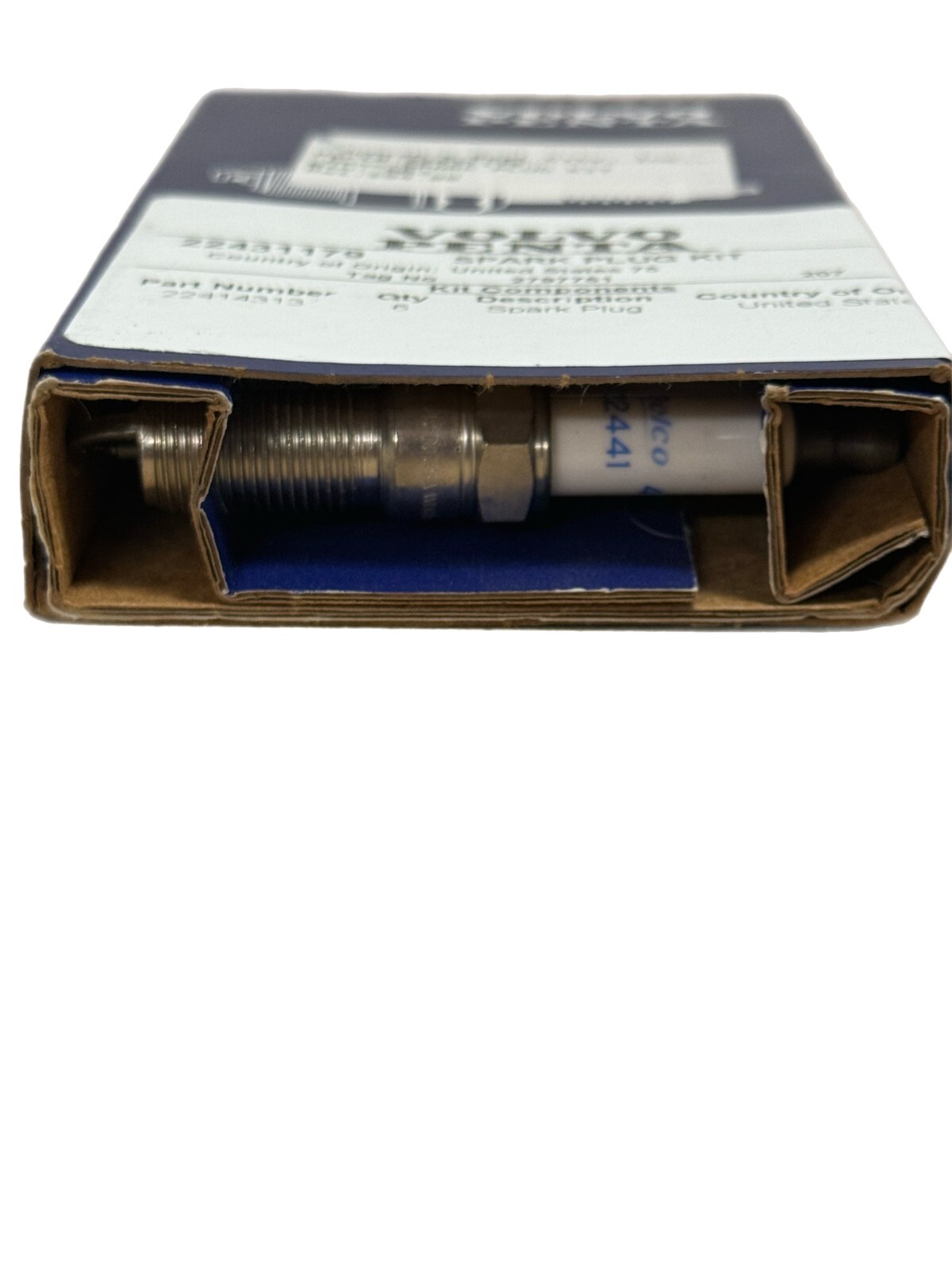 22431179+Volvo+Penta+Spark+Plug+Kit+22431179+Genuine+OEM+Part for sale ...