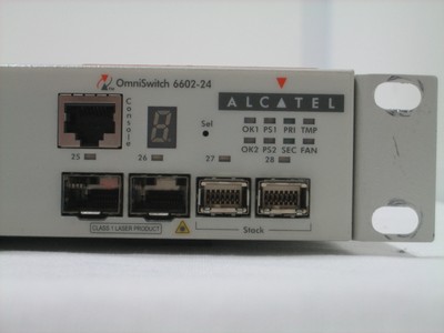 Switch ALCATEL OMNISWITCH 6602-24 24 Ports 10/100 | eBay