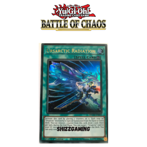 Ursarctic Radiation - BACH-EN059 - Ultra Rare - 1st Edition- YuGiOh | eBay