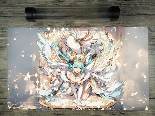 Ygomat Purrely Girl Trading Card Game OCG Playmat TCG Mat Free Best ...