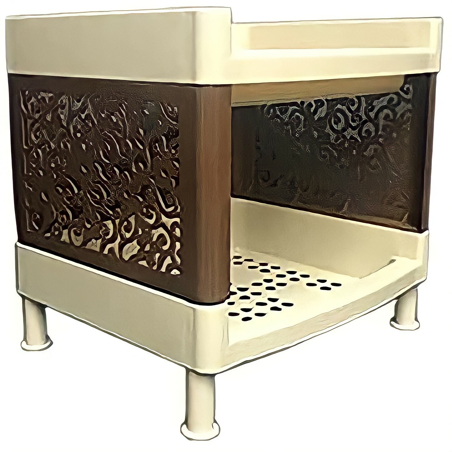 2/4Tier Plastic Shelf Shelving Rack Kitchen Home Bathroom Bedroom ...