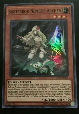 SUBTERROR NEMESIS ARCHER *** SUPER RARE (MINT/NM) OP11-EN005 YUGIOH! | eBay