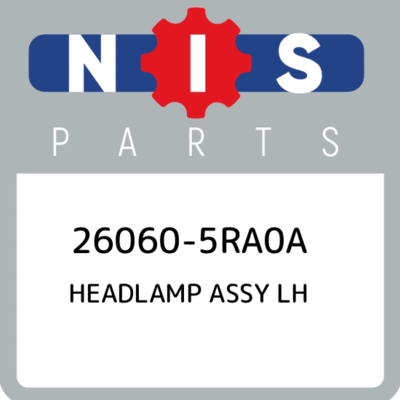 26060-5RA0A Nissan Headlamp assy lh 260605RA0A, New Genuine OEM Part | eBay