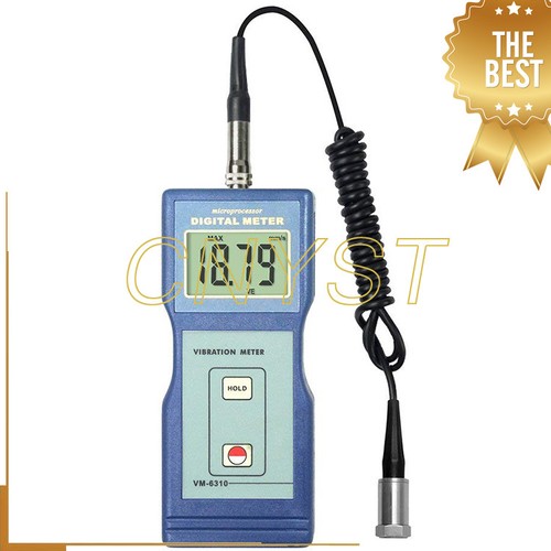 Digital Vibration Meter Measurement Tester Vibrometer Analyzer 0.01~199 ...