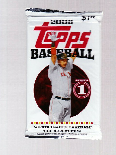 2008 Topps MLB Baseball Series 1 10 Card Pack for sale online | eBay