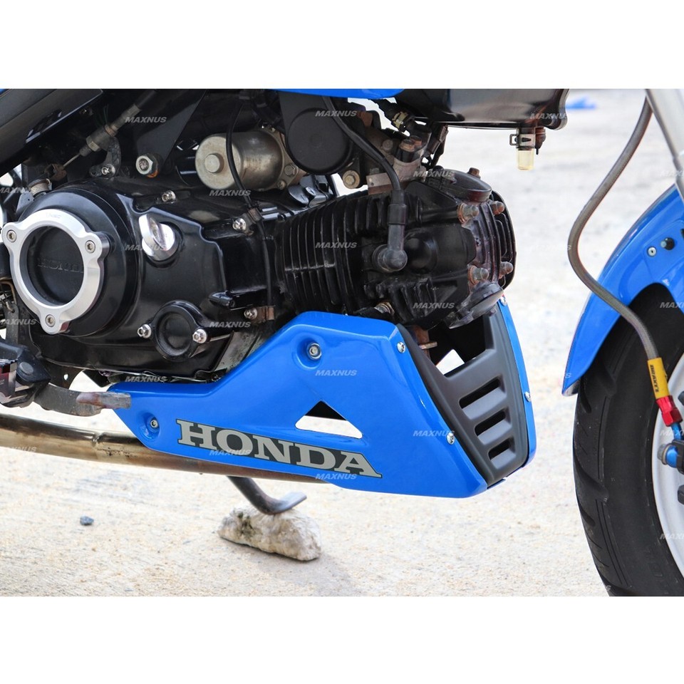 BLUE BELLY PAN UNDER CRANK FAIRING GUARD COVER FITS FOR HONDA GROM 125 ...