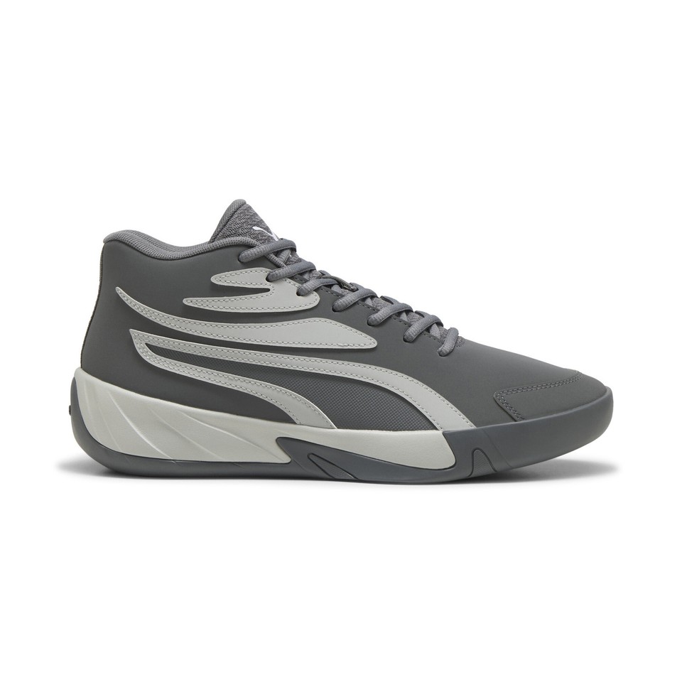 Puma Court Pro Nubuck 31113702 Mens Gray Nubuck Athletic Basketball ...