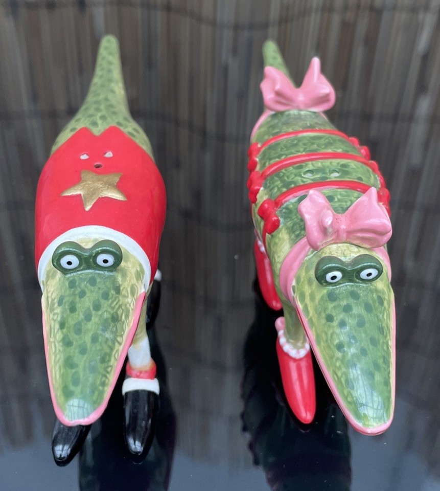 Department 56 Holiday Krinkles Gloria Alligator Patience Brewster Salt ...