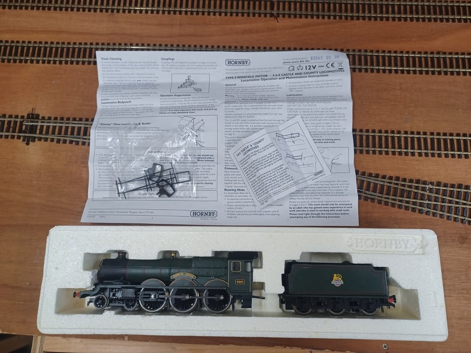 HORNBY R2543 CASTLE CLASS LOCOMOTIVE 4081 WARWICK CASTLE | eBay UK
