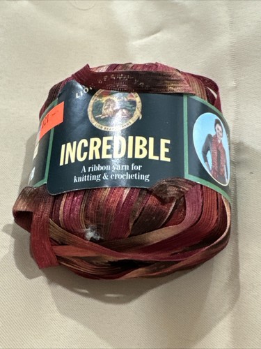 Lion Brand INCREDIBLE Ribbon Yarn, Color: Autumn Leaves #206 | eBay