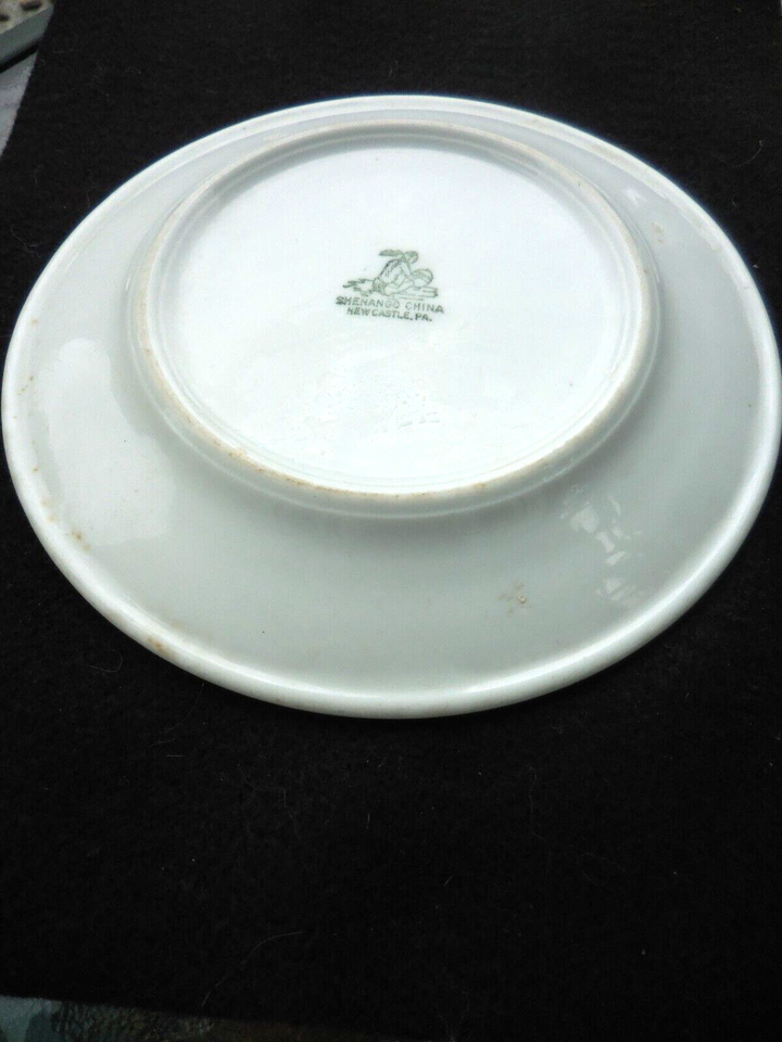 Shenango China, Newcastle, PA, vintage Blue Strip Restaurant Ware Plate ...