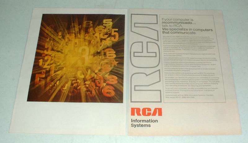 1968 RCA Spectra 70 Computer Ad - Incommunicado | eBay