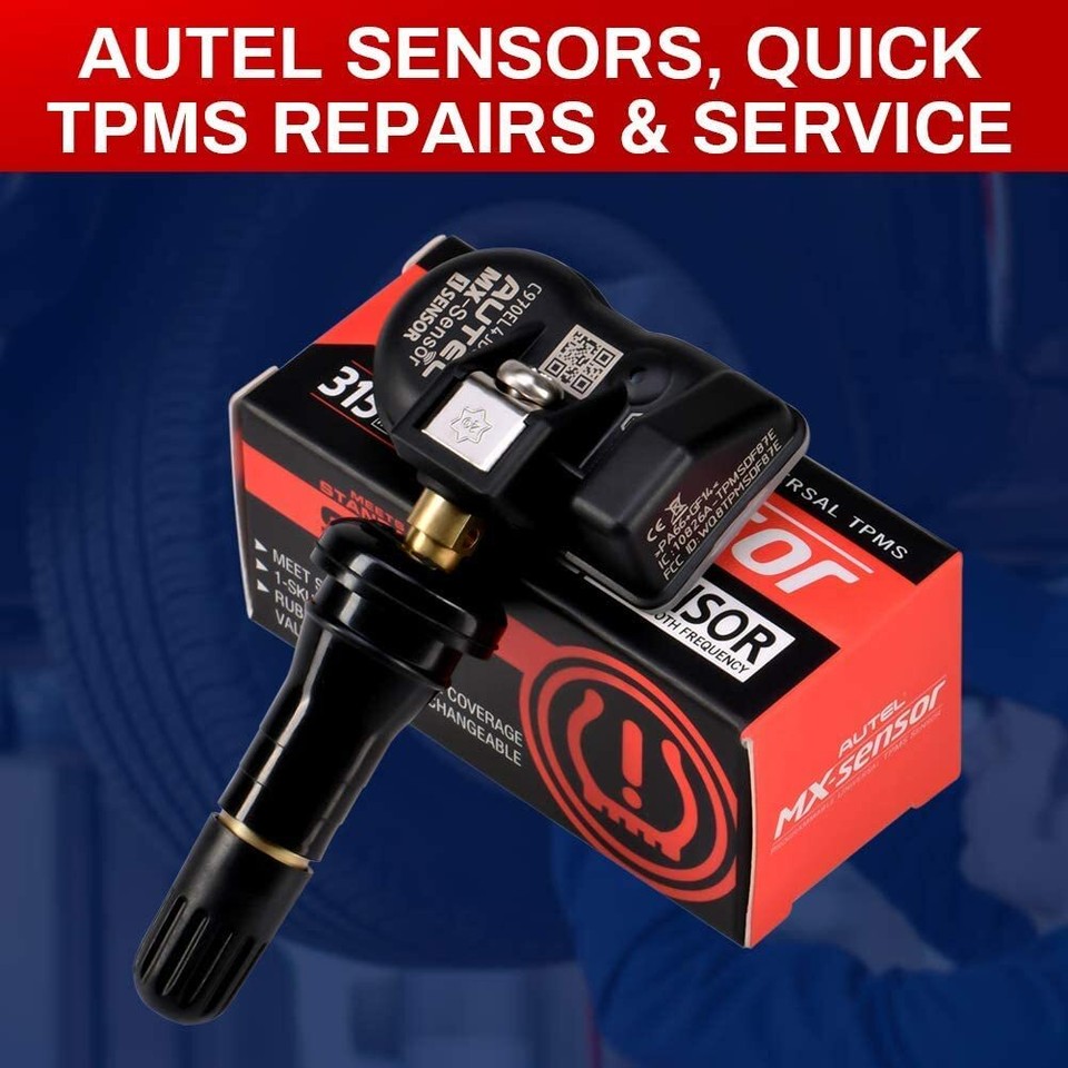 Autel TPMS Sensor MX-Sensor 315MHz & 433MHz Programmable Universal ...