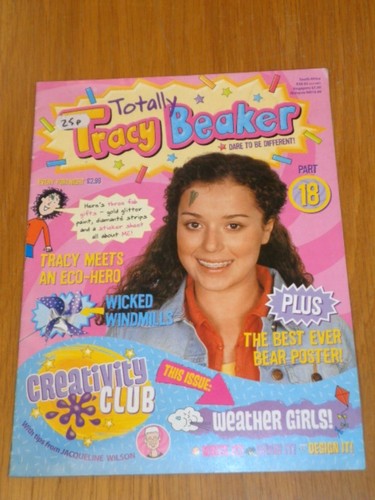 TOTALLY TRACY BEAKER #18 JACQUELINE WILSON UK MAGAZINE