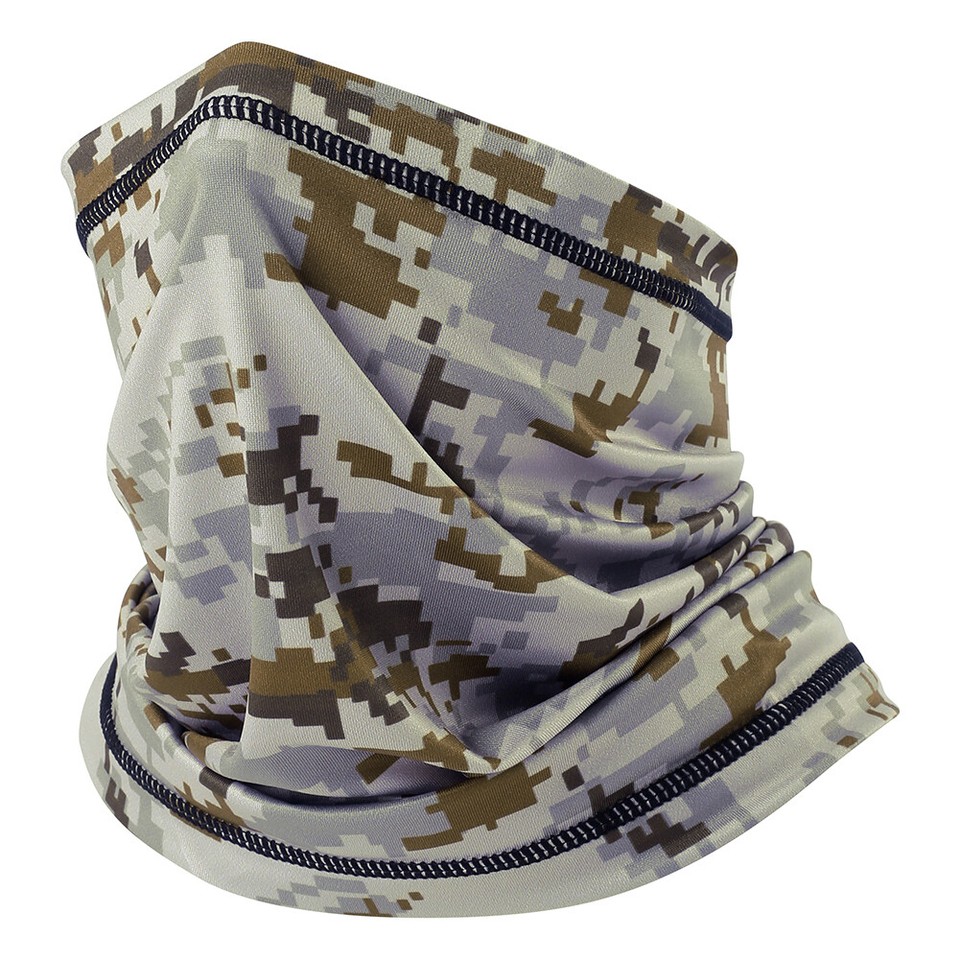 Camo Tactical Neck Gaiter Face Mask Scarf Breathable Bandana Cover ...