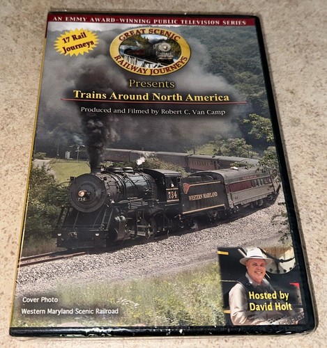 Great Scenic Railway Journeys Trains Around North America DVD NEW ...
