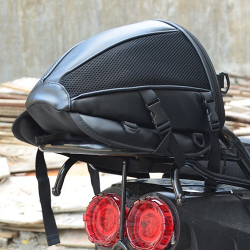 Tail Bag Rear Seat Pack For Motorcycle Motorbike Luggage Tool Storage ...