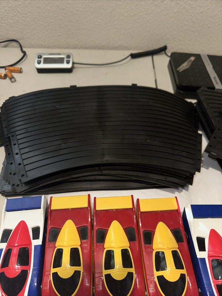 Slotless Race Car Set RARE! WOW GT Super Screamers 1/32 WORLDS OF ...