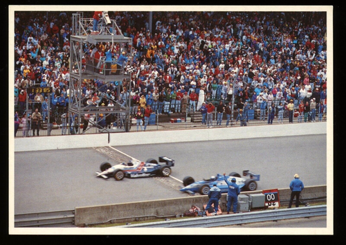 Al Unser Jr Win 1992 Indy Indianapolis 500 Racing Auto Scott Goodyear ...