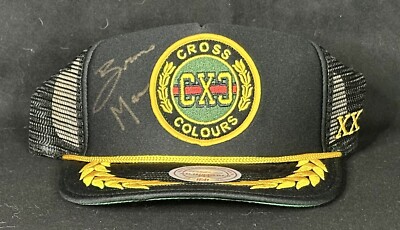 Bruno Mars Autographed Cross Colours Hat | eBay