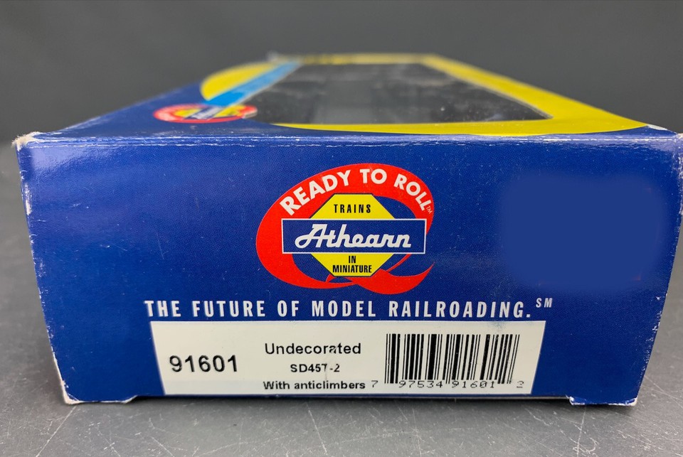 HO Athearn 91601 Undec SD45T-2 Diesel Locomotive With Anticlimbers NIB ...