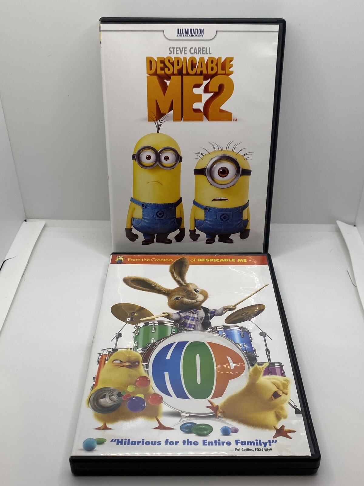 Despicable Me 2 and HOP DVD's Family Comedy Fun Movie Rated PG ...
