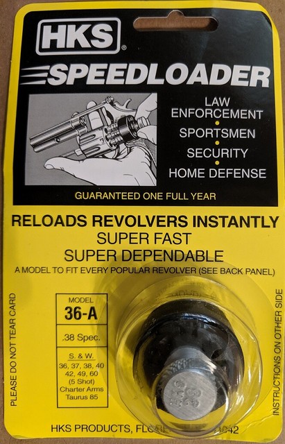HKS 36-A Revolver Speedloader for sale online | eBay