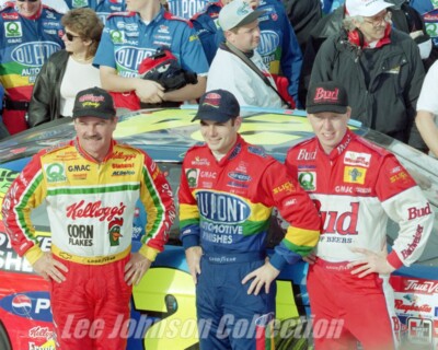 1997 Jeff Gordon First Daytona 500 win with Labonte and Craven - 8x10 ...