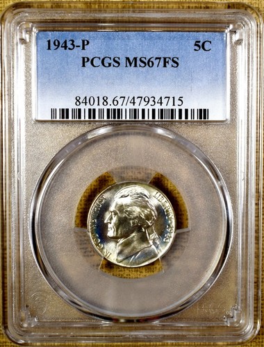 1943-P PCGS MS67 FS Jefferson Nickel (4715) | eBay
