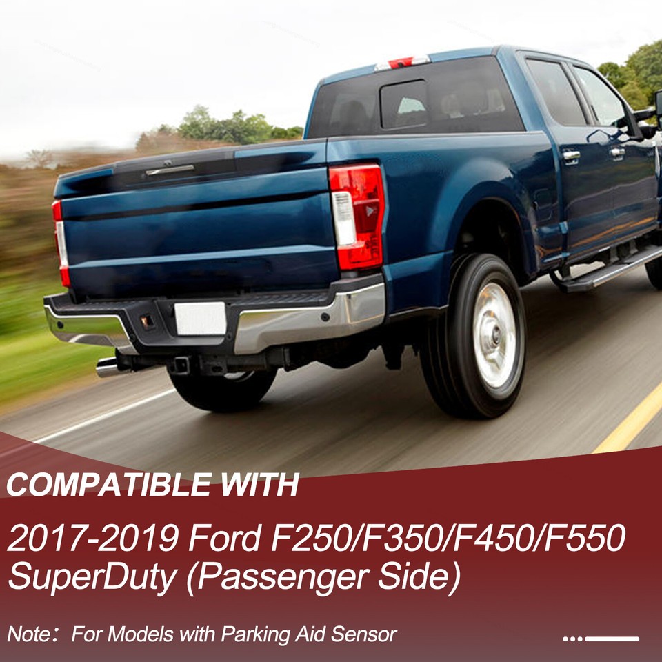 Chrome Steel Rear Bumper End Cap RH Fits 2017-2019 Ford F250 F350 SD ...