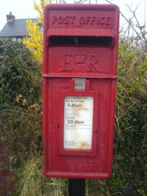 Photo 6x4 Victory Hall Post box Indian Queens TR9 117 Near Indian ...