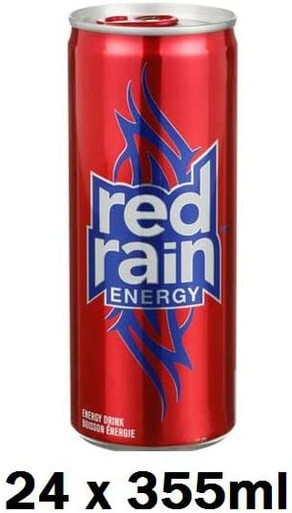 Red Rain Energy Drink 355ml (24/Case) | eBay
