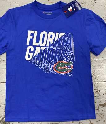 FLORIDA GATORS YOUTH Tee Shirt Medium Licensed Champion NWT | eBay