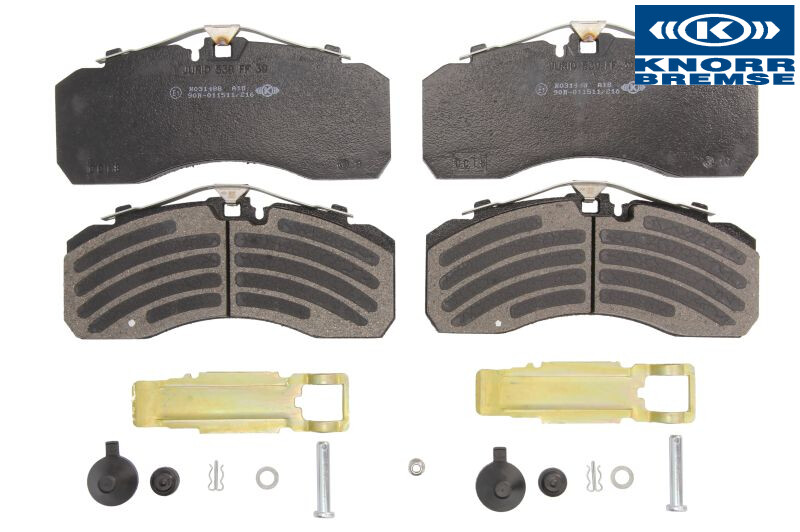 Brake pads set rear KNORR SB7000 fits: SCANIA 4, 4 BUS, CITYWIDE ...