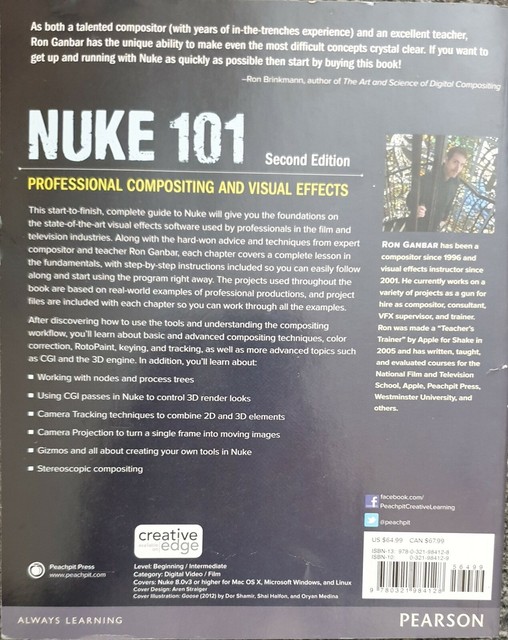 Nuke 101: Professional Compositing and Visual Effects by Ron Ganbar ...