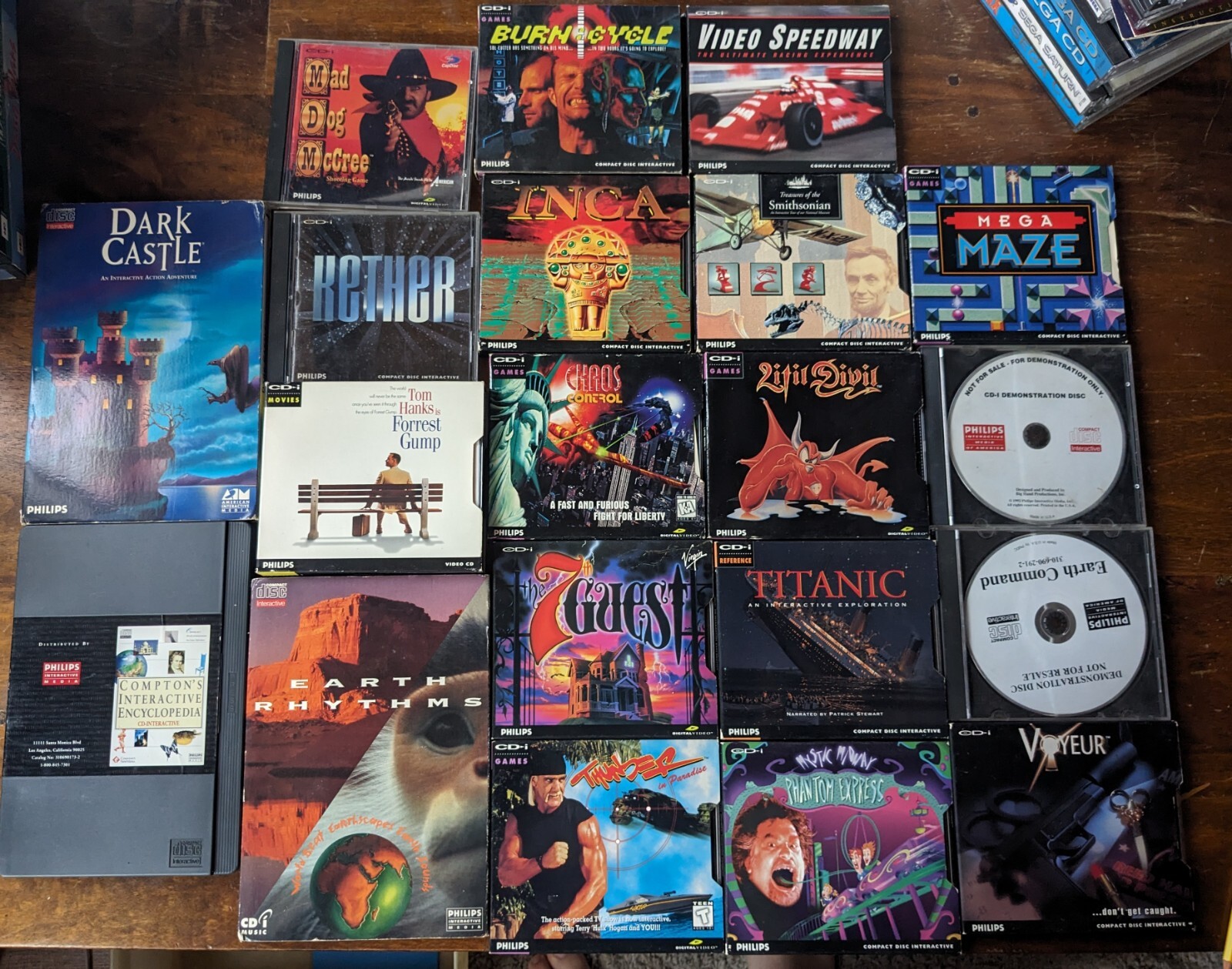 Phillips CDi game lot includes AirMouse Gun | eBay