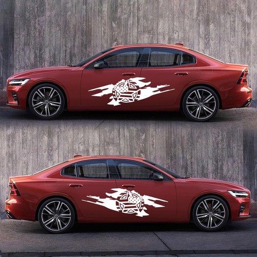 Car Stickers Waterproof Vinyl Decals Auto Self Adhesive Body Door ...