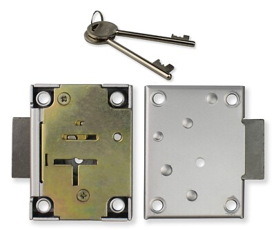 7 Lever Gun Cabinet Safe Locks ( 1 pair ) Keyed Alike On The Same Key c ...
