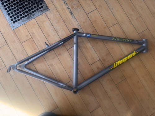 VINTAGE 17.5” Litespeed Hiwassee Titanium Mountain Bike Frame USA Made ...